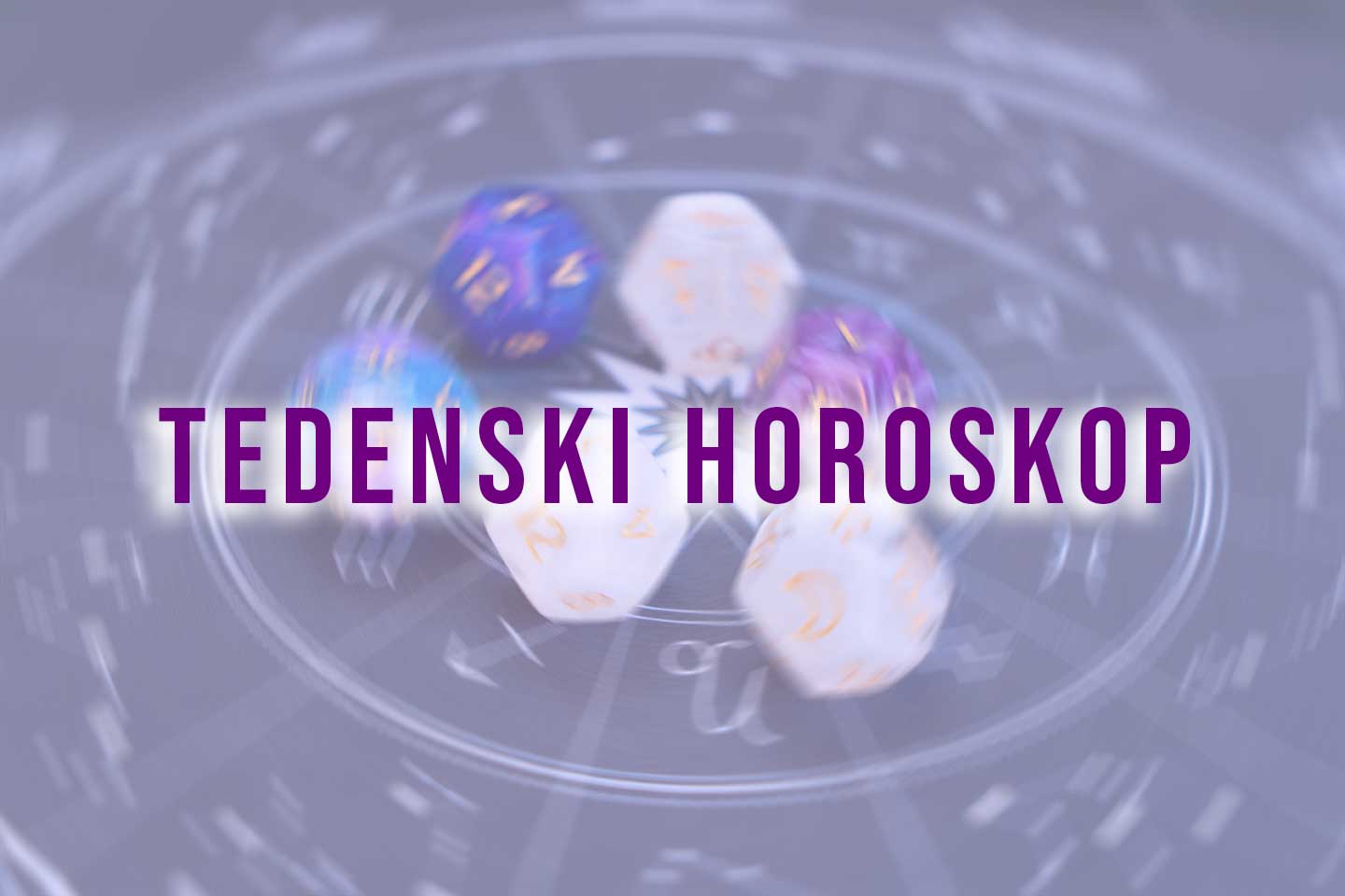 Tedenski horoskopi